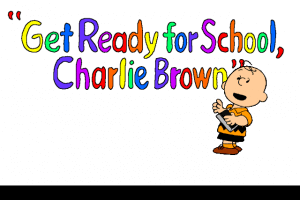 Get Ready for School, Charlie Brown! – Retrogek